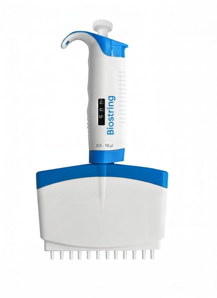 BioString Multi-Channel Micropipette | BS-RMC-E10 | Biostring